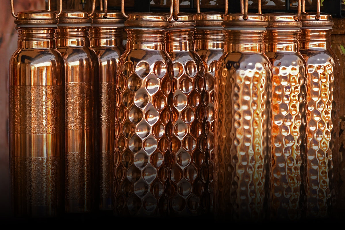 The Benefits of Drinking Water in a Copper Bottle – Alcu